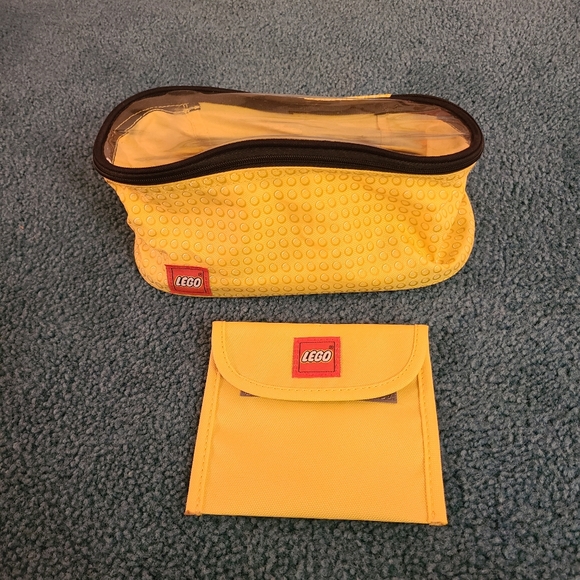 Toys | Legos Yellow Zipper Carrying Case And Velcro Case | Poshmark